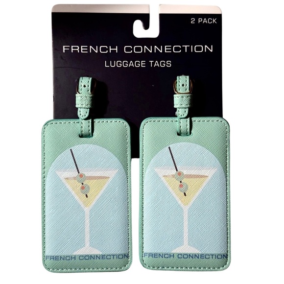 French Connection | Bags | Nwt French Connection Martini Luggage Tag ...